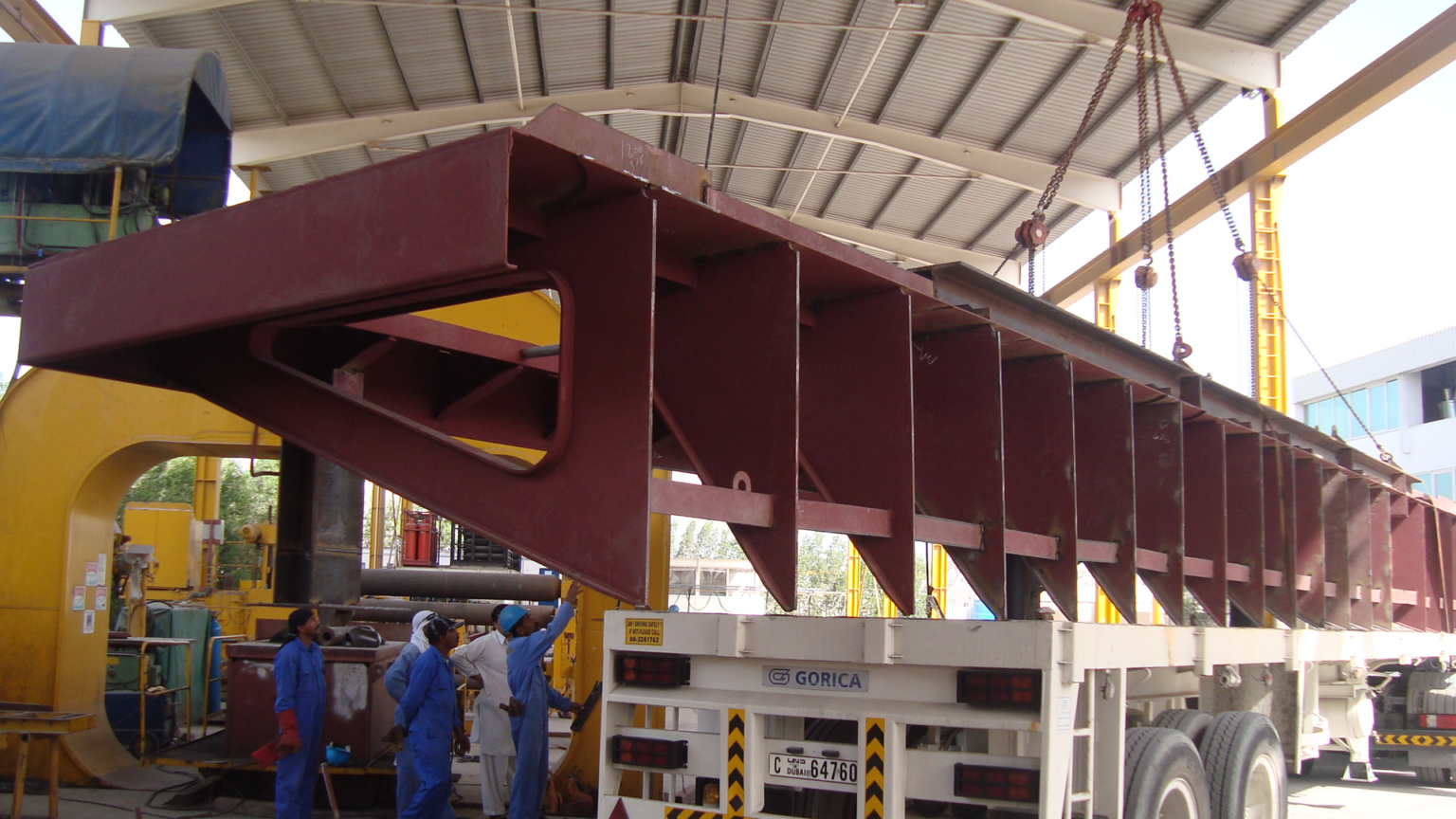 Steel Workshop – Adams Ship Buildings & Repairs FZE