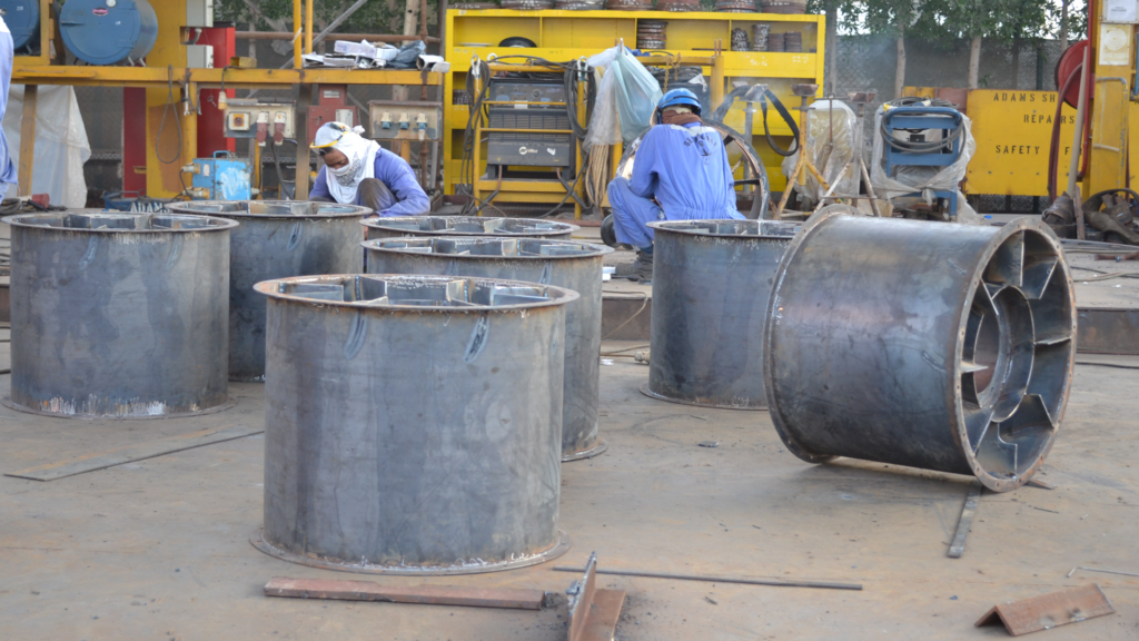 Steel Workshop – Adams Ship Buildings & Repairs FZE